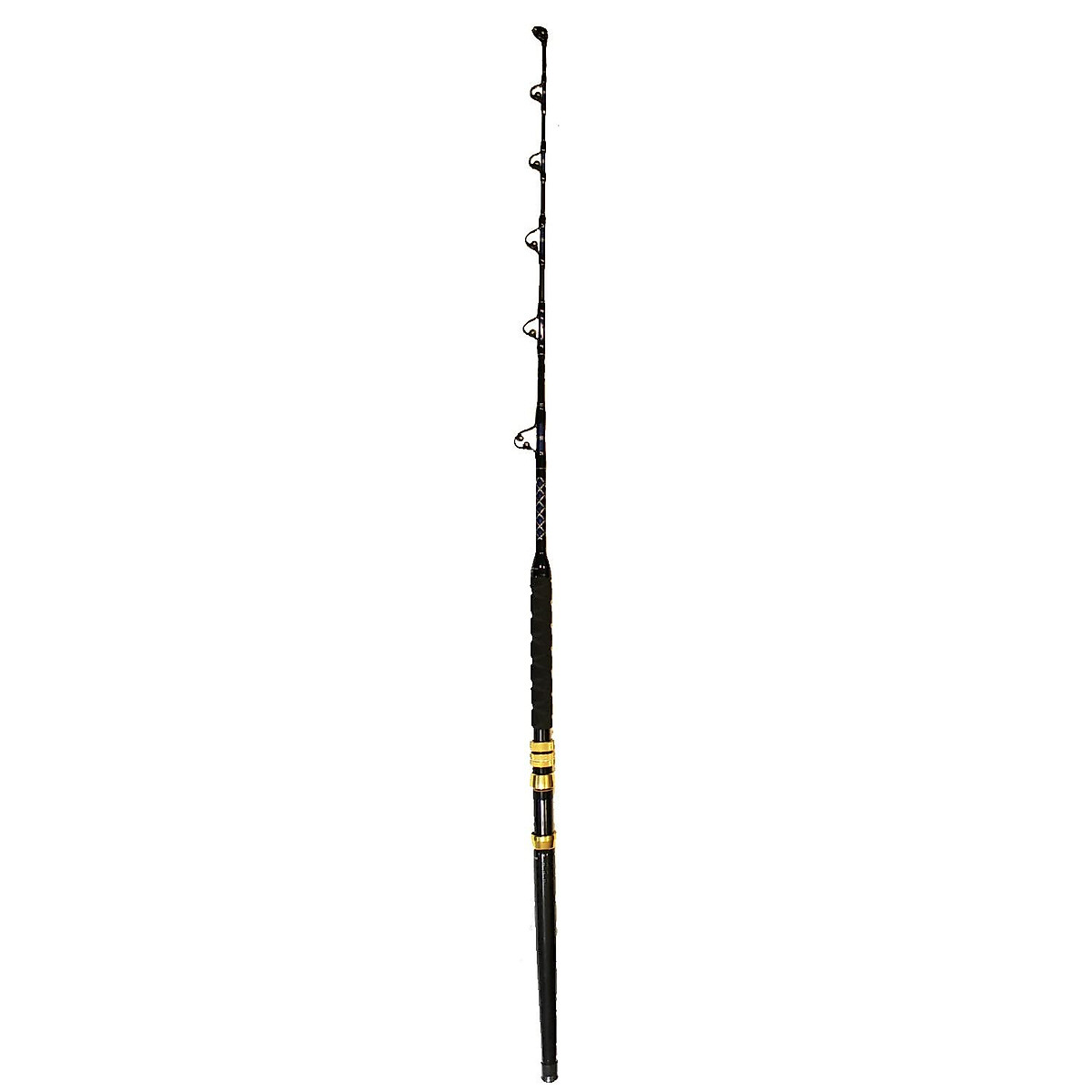 XCALIBER MARINE PRO Tournament Series 6' 30-50 Saltwater TROLLING Rod Includes Bent and Straight Butt