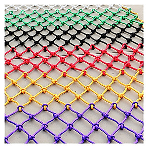 AWSAD Child Safety Stair Protection Net, Balcony Anti-Fall Net for Outdoor Children Injury Prevention Cargo Trailer Net Safety Netting for Playground Color : 8mm Rope, Size : 1×2m(3×7ft)