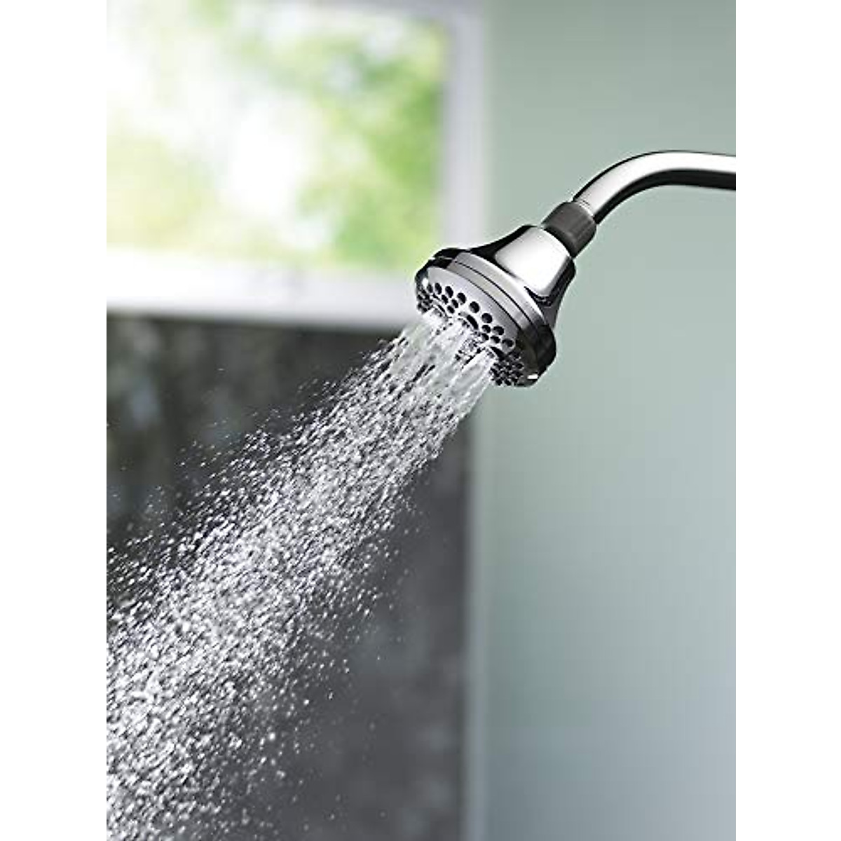 Peerless Delta-Faucet 76551C Water-Saving Five Spray Massage Shower Head, 2.0 gpm, Chrome