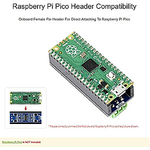 XYGStudy 2-Channel RS232 Module for Raspberry Pi Pico, SP3232EEN Transceiver, UART to RS232