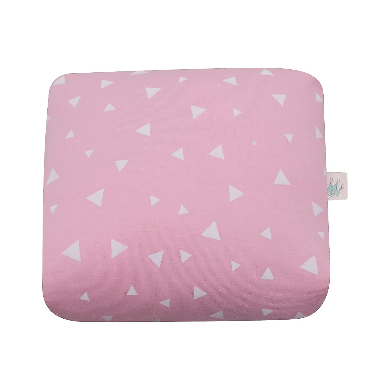 JYOKO Kids Reducer Cushion Infant Head & Baby Body Support Antiallergic 100% Cotton (Head, Body and Back Support, Pink Sparkles) 3 Parts