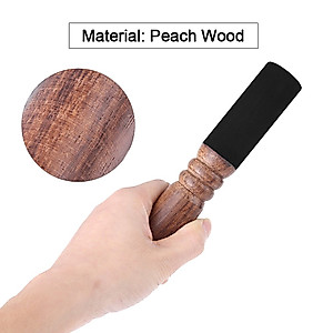 Singing Bowl Striker, 1Pc Tibetan Singing Bowl Wood Mallet Striker Wooden Stick Article for Meditation Chakra Healing Prayer Yoga and Mindfulness