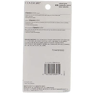 CoverGirl Classic Color Blush, Natural Glow [570], 0.3 oz (Pack of 2)