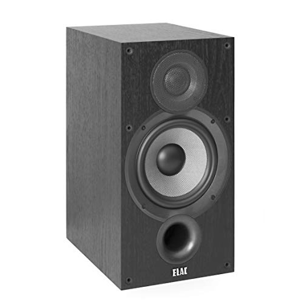 ELAC Debut 2.0 B6.2 Bookshelf Speakers, Black (Pair)