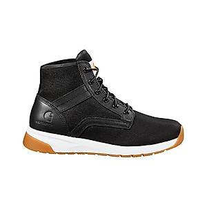 Carhartt Men's Force 5" Lightweight Sneaker Boot Nano Comp Toe Ankle, Black Textile, 10.5