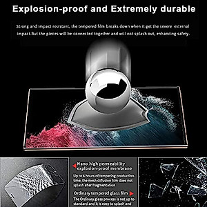 [2+2 Pack] Galaxy S22 Ultra Screen Protector Include 2 Pack Tempered Glass Screen Protector + 2 Pack Tempered Glass Camera Lens Protector,Bubble Free,Easy Install for Samsung Galaxy S22 Ultra 5G