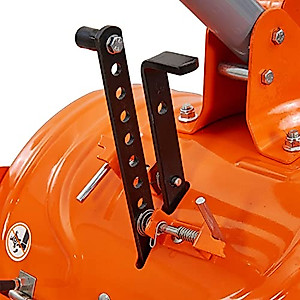 YARDMAX 18 in. 209 cc Gas OHV Engine Rear Tine Tiller with Dual Rotating Tilling