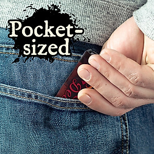 Last Chip Standing: Devil's Luck | Fast, Light & Fun Pocket Classic Family Dice Game | Includes 19mm Custom Dice, 24 Yellow Mini Chips, and Magnetic Carry Case | Travel-friendly Tabletop Board Game