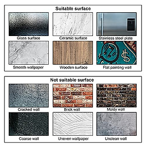 Colorful Flowers Wall Stickers, ULENDIS Peel and Stick Green Plants Flower Grass Butterfly Wall Decals, DIY Removable Wall Art Sticker Decals Decor for Kids Babys Bedroom Living Room Nursery