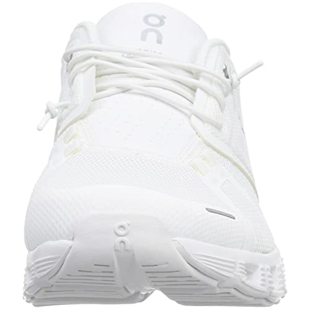 On Men's Cloud 5 Sneakers, All White, 10