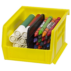 Akro-Mils 40210 Lengthwise Plastic Divider for 30210 AkroBin Storage Bins, Black, (6-Pack)