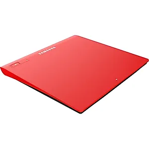 SAMSUNG TSST Ultra-Slim Optical Drives SE-208GB/RSRD Red, M-Disc Support, MAC OS X compatible
