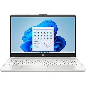 HP 2022 Newest Notebook 15 Laptop, 15.6" HD Screen, Intel Celeron N4120 Processor, 16GB DDR4 Memory, 512GB SSD Storage, Webcam, USB Type-C, RJ-45, HDMI, Windows 11 Home, Silve