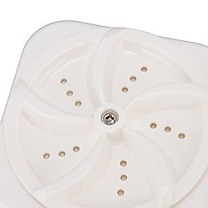 Leftwei Portable Washer Machine, 18W Mini Washing Machine Foldable Turbine Washing Machine Clothes Washing Machines Mini Clothes Washer for Socks Underwear T Shirt Ties