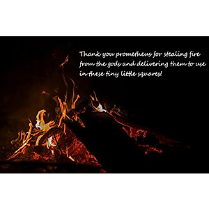 KAMaster 24 Squares Starter Blocks for Big Green Egg,Fire Starter Squares Waterproof Easy Fire Charcoal Starter Perfect for Barbecue Grills, BGE, Kamado Joe,Smokers, Wood Stove