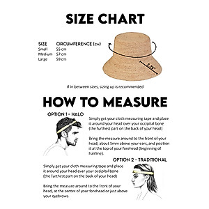 Lack of Color Women's The Inca Bucket Hat (Natural, Medium (57 cm))