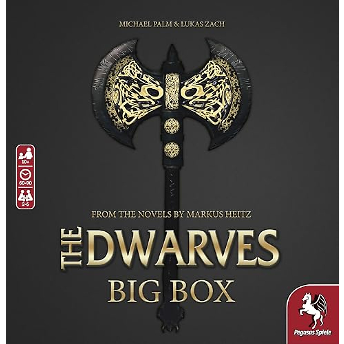The Dwarves: Big Box - Board Game by Pegasus Spiele 2-6 Players – Board Games for Family – 60-90 Minutes of Gameplay – Games for Family Game Night – Kids and Adults Ages 10+ - English Version