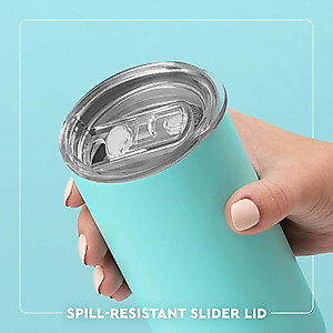 Swig Life 12oz Insulated Tumbler, Travel Coffee Tumbler with Lid, Cup Holder Friendly Travel Coffee Mug, Stainless Steel Thermos (Sweet And Spooky)