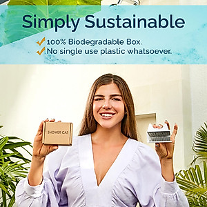 Shower Cat Hair Catcher Shower Wall, Hair Trap - Hair Collector for Shower, Silicone Hair Catchers for Shower, Drain Protector and Bathtub