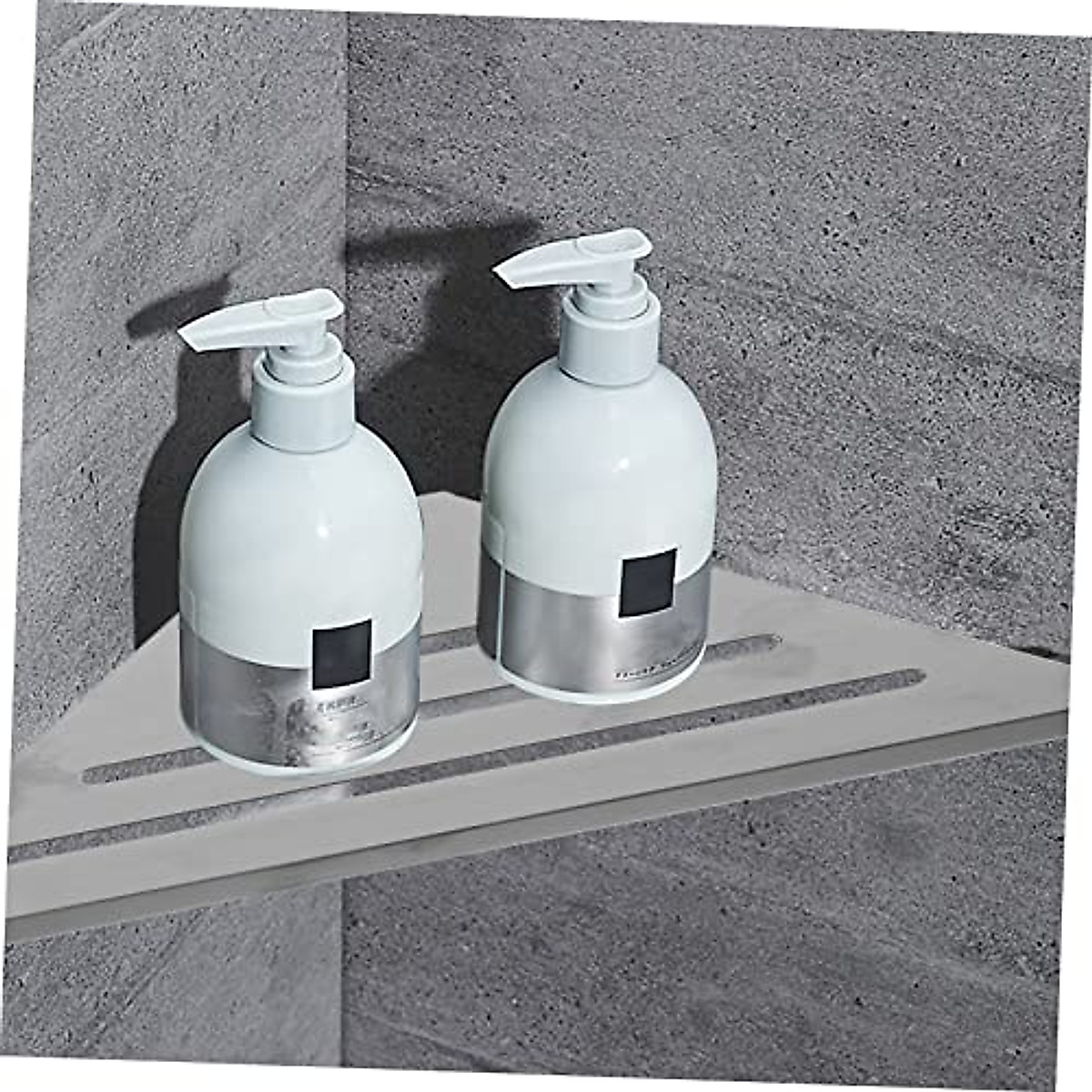 Zerodeko 3pcs Hanging Storage Shelves Metal Shelving Wall Mount Shelves Wall Storage Rack Bathroom Wall Rack Wall Corner Shelf Toilet Storage Holder Bathroom Accessories Corner Shower Rack