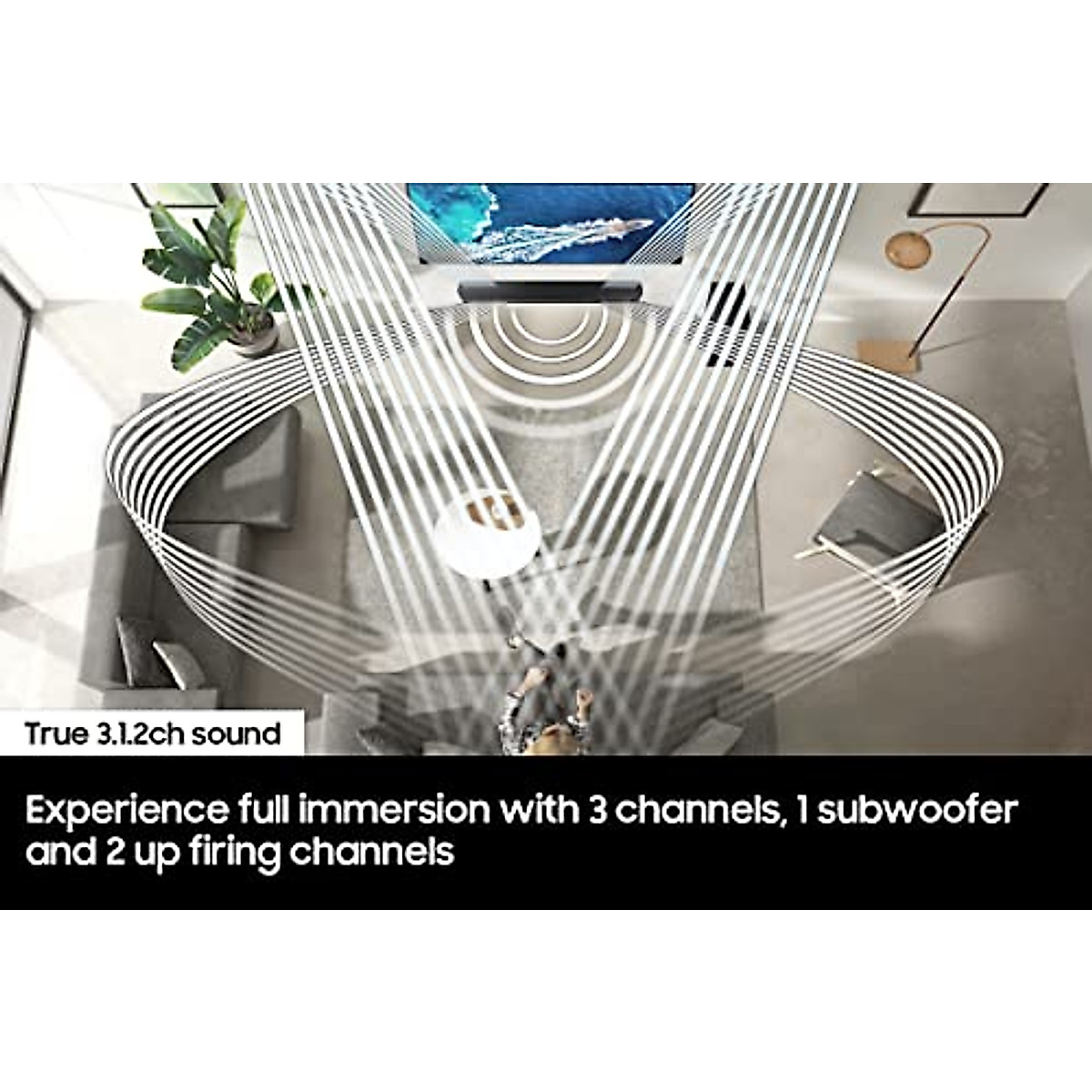 SAMSUNG QN65QN800BFXZA 65" 8K QLED Quantum Mini LED HDR Smart TV with a HW-Q600B 3.1.2ch Soundbar with Dolby Audio (2022)