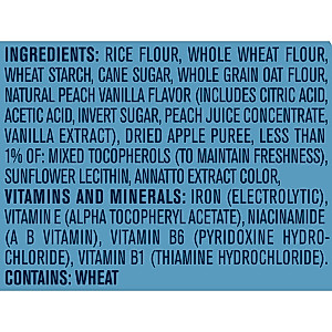 Gerber Grain & Grow Puffs, Peach, 1.48 Oz