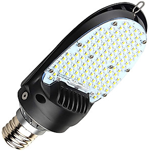 115W LED Shoebox Corn Retrofit Lamps - 5000K Daylight - Rotatable E39 Mogul Base - 15500 LM (500W MH Equiv.) - 180° Commercial LED Paddle Bulb - Retrofitting Parking Lot Wall Pack Flood Light