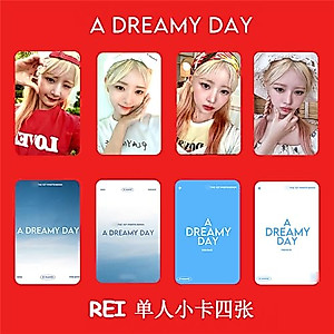 Kpop IVE Photocard Albums A DREAMY DAY Lomo Card Yujin Gaeul Rei LIZ Wonyoung Postcard Fans Collection Card h675 (GAEUL)