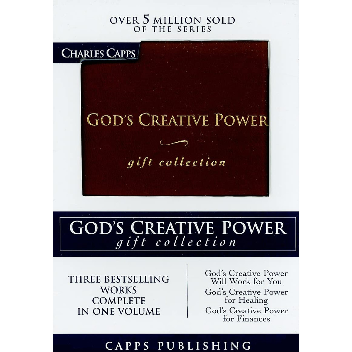 God's Creative Power Gift Collection: God's Creative Power Will Work for You, God's Creative Power for Healing, God's Creative Power for Finances [BOX SET] (Leather Bound)