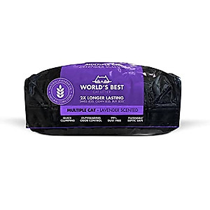 WORLD'S BEST CAT LITTER Multiple Cat Lavender Scented 15 Pounds