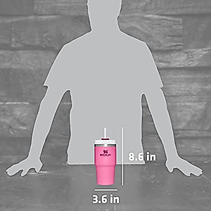 Stanley Adventure Quencher Travel Tumbler 20oz Azalea