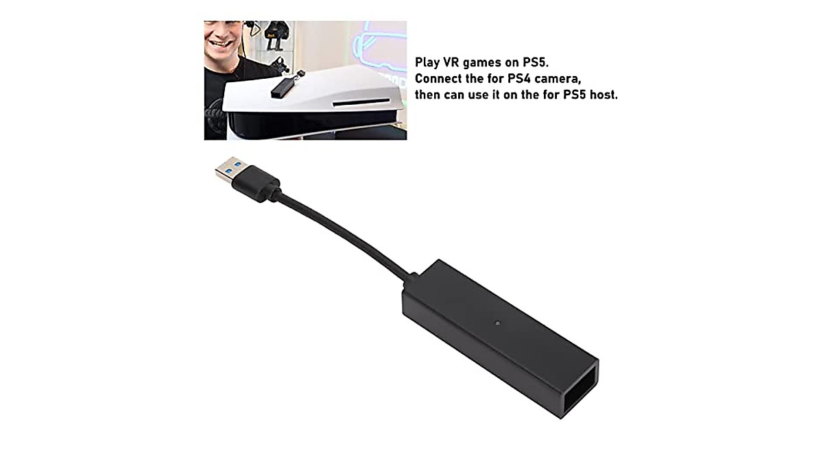 Zerone VR Camera Adapter, Mini Camera Adapter PS4 Camera Adapter for ...