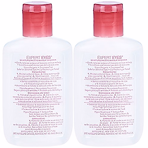 Maybelline New York Expert Eyes Moisturizing Eye Makeup Remover, 2 Count