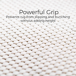 Aurrako Non Slip Rug Pads 8x10 Ft Extra Thick Rug Pad Gripper for Area Rugs,Carpeted Vinyl Tile and Any Hard Surface Floors Under Area Rugs,Runner Anti Slip Non Skid Carpet Mat (8'x10')