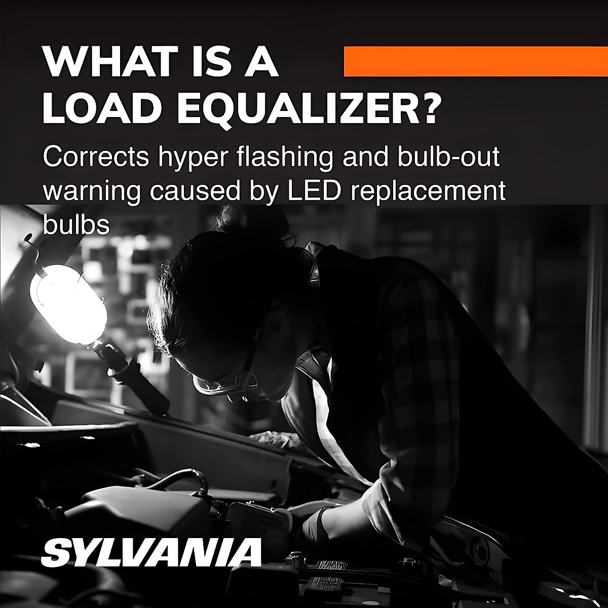 SYLVANIA - Load Equalizer - Interior Lights Load Equalizer for LED Light Bulbs, Corrects Hyper Flash & Bulb Out Warning (Pack of 2) - 5 Watt (at 12.8V)