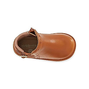 Stride Rite Unisex SRT AGNES Boot CHESTNUT, Size 5.5W