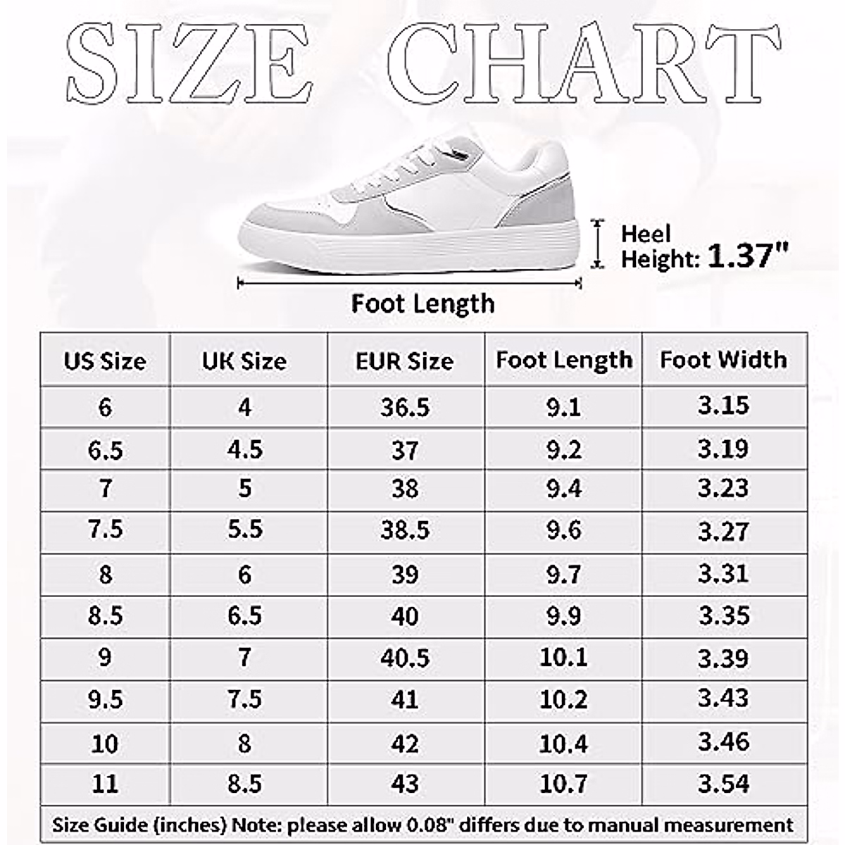 Vepose Women's 8001 Fashion Sneakers, Arch Support Lace-up Casual Sneaker, White Grey, Size 9 US-Tennis Walking Dress Shoes for Lady(CJY8001 whitegrey 09)