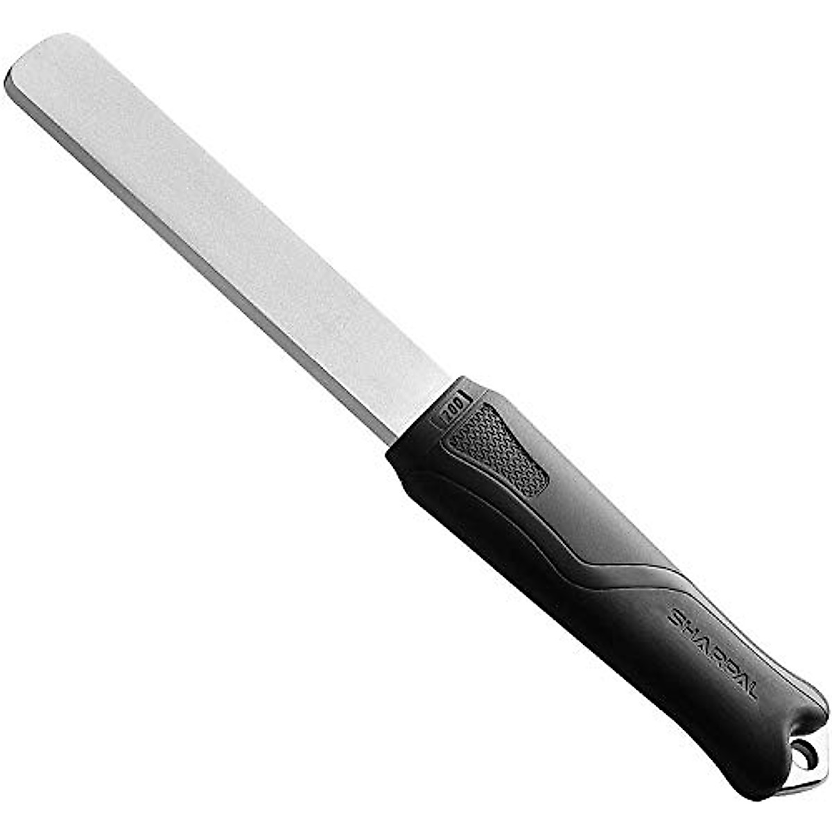 SHARPAL 121N Dual-Grit Diamond Sharpening Stone File Garden Tool Sharpener Coarse 325 / Extra Fine 1200 Grit for Sharpening Knife, Axe, Hatchet, Lawn Mower Blade, Loppers, Chisels, Spade, Drills