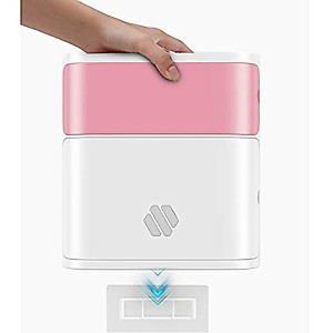 FURLOU Toilet Paper Roll Holder,Double Layer Tissue Rolls Stand Dispenser,with Mobile Phone Holder Wall Mounted Self Adhesive Waterproof Dustproof,Bathroom,Living Room, Kitchen Racks