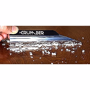 THECRUMBER The Crumber | Crumb Catcher | Crumber Tool | Restaurant Grade Quality | Stainless Steel Crumber Blade | Crumbers for Servers, Waiters, and Waitresses | Crumb Catcher