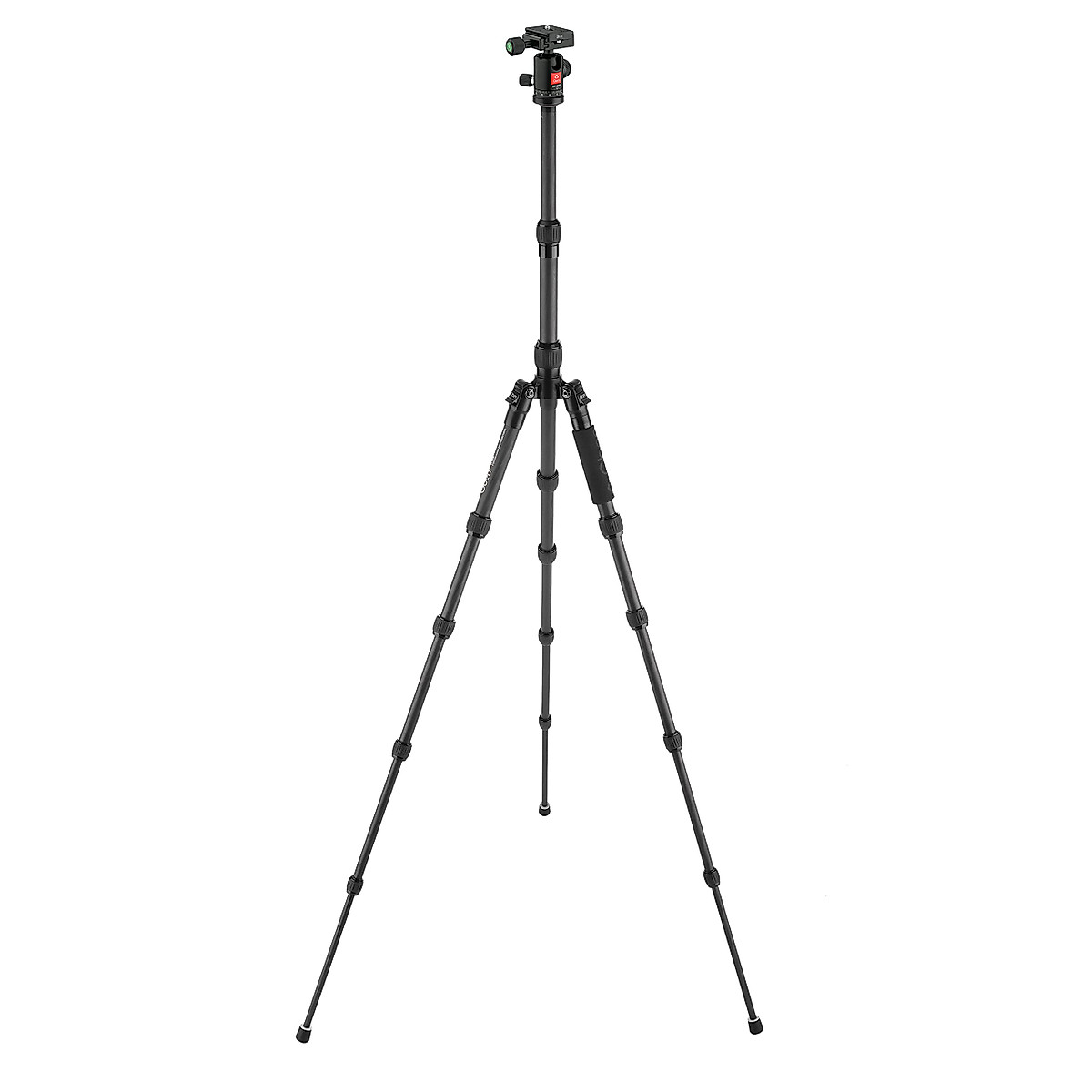 Oben CT-3535 Folding Carbon Fiber Travel Tripod with BE-208T Ball Head