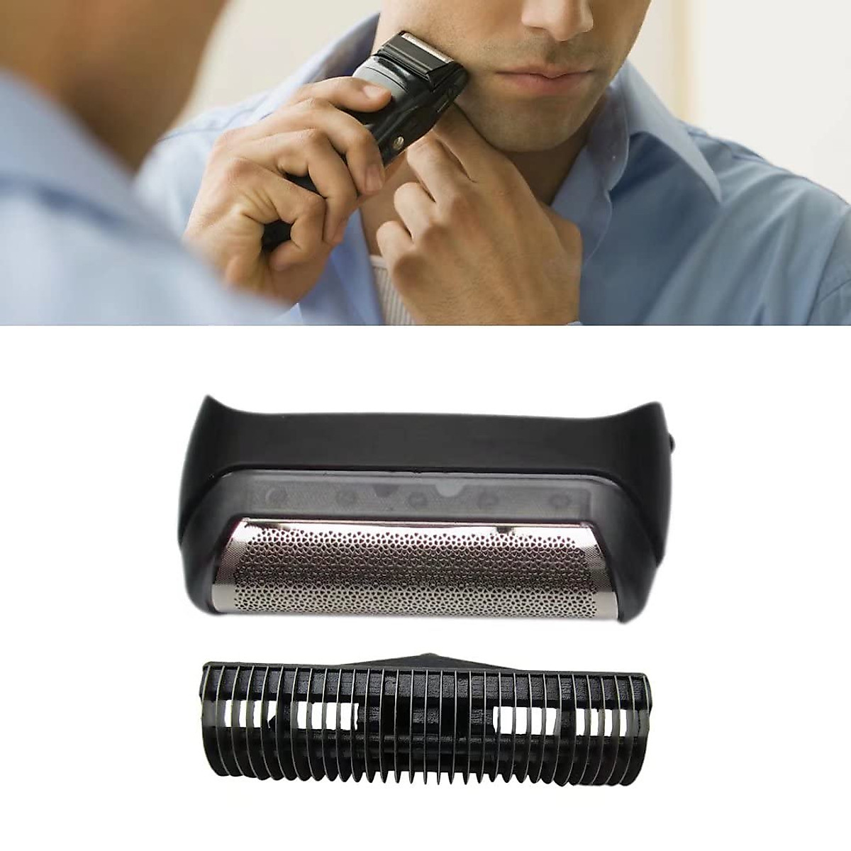 Replacement Shaver Foil Cutter for Braun Shaver Model: 170,170u-1,1715,180, 190, 190s-1 1775, 1735, 2675, 2775, 2776, 2864, 2866