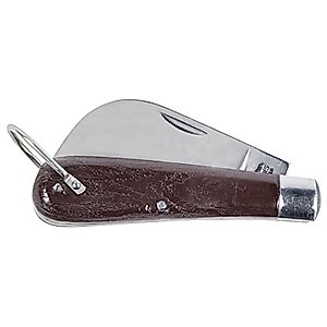 Klein Tools 1550-4 Pocket Knife, Electricians Knife with Carbon Steel 2-5/8 Inch Hawkbill Slitting Blade