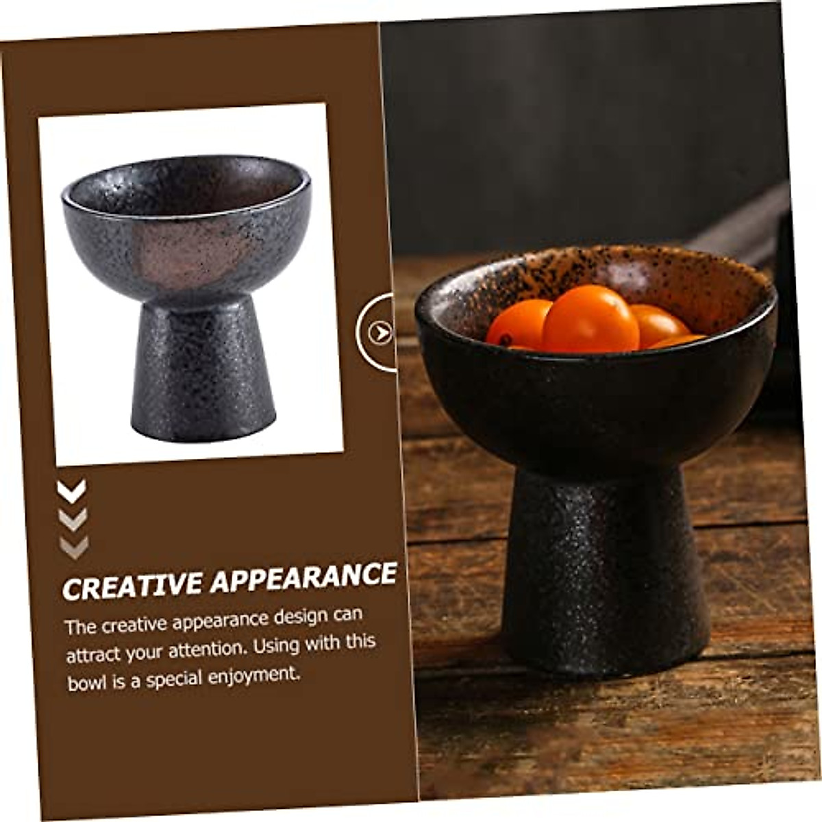 OKUMEYR Parfait Bowl Ceramic Ice Cream Bowl s Sundae Cups Stemmed Cocktail Glasses Decorative Wine Glasses Mini Wine Glasses Mini Dessert Cup Ceramic Bowl Trifle Dish Cake Bowl Tall Feet