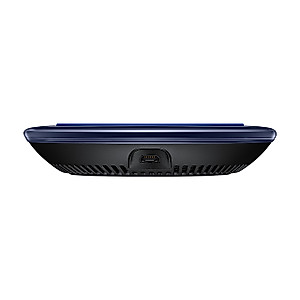 SAMSUNG Qi Certified Fast Charge Wireless Charger Pad (Special Edition) - US Version - Black/Blue