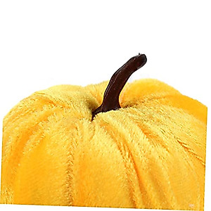 ABOOFAN 12 pcs Fake Faux Pumpkin Wedding Desktop Ornament Pumpkin Sculpture Little Pumpkin Pumpkin Foam Crafts Halloween Fake Figurines Home Decor Decorations Display Ornaments Vegetable