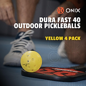 Onix Dura Fast 40 Outdoor Pickleballs – Mixed Colors