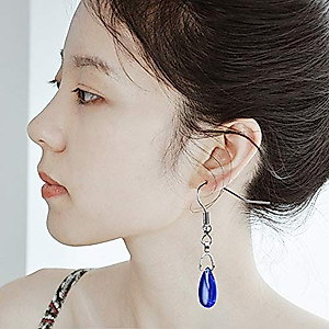 Hypoallergenic Earring Hooks,50pcs Stainless Steel French Earring Hooks Wire Ear Ball Hooks with Pendant Clasp for Jewelry Earring Making Crafts DIY,Silver