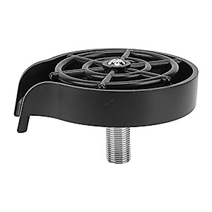 Bottle Washer Glass Faucet Bar Counter Cleaner Kitchen Vegetable Basin for Sink Automatic Ktv Glass Washer Glass Washers (with 80cm 304 Stainless Steel Hose)