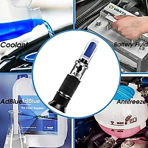 ATC Glycol Fluids Refractometer Auto Car Vehicle Fluids Antifreeze Battery Engine Coolant Tester Tool